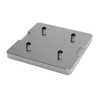 China Precision Four Alignment Pins Quick-Change Fixture Locating Plate for CNC Workholding for sale