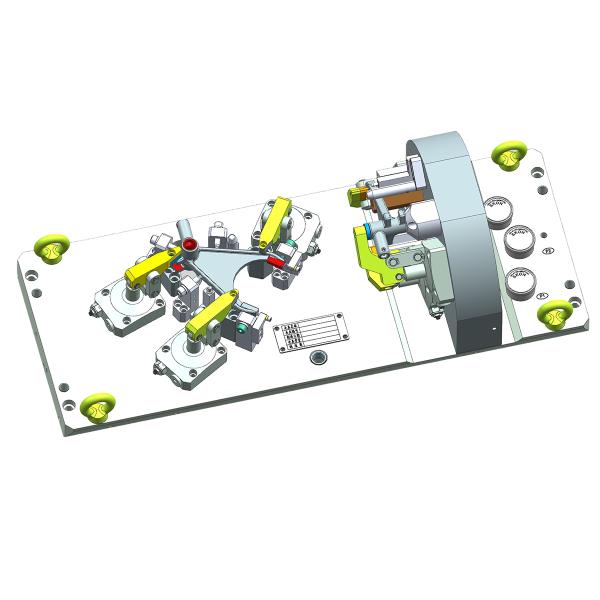 Quality Cutting Hydraulic Machining Fixture Clamps For Industrial CNC Workholding for sale