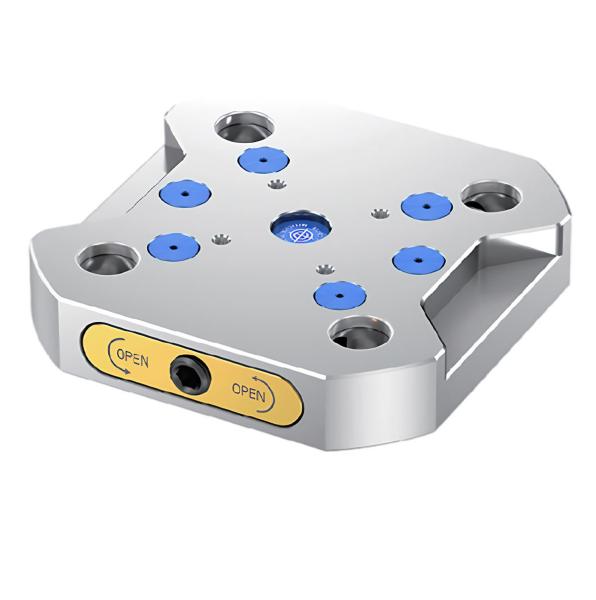 Quality Modular Quick Change Fixture Clamps 5 Axis Fixtures 22KN 185mm Cnc Workholding Clamps for sale