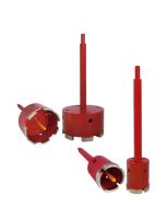 China Segment 8MM 10MM Diamond Core Drill Set 4 Inch Core Drill Bit 165mm for sale