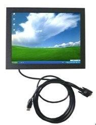 China 15" SKD Metal Cover VGA Touch Screen Open Frame For Industrial Portable PC Monitor for sale
