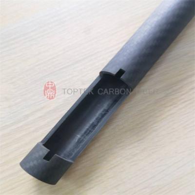 China carbon fiber tubing, carbon fiber gardening tools, carbon fiber machined tube for sale