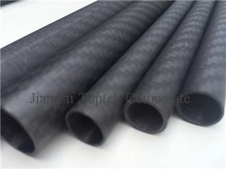 China carbon fiber round tube, 16mm carbon fiber tube, carbon fiber tubing for sale