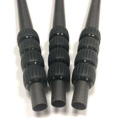China telescopic pole, carbon fiber telescopic pole, telescoping light mast for sale