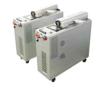 中国 小型100w 200w レイクスレーザーのクリーニング装置の錆のペンキの取り外し 販売のため