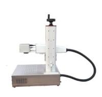 China Split Type Mini Portable Laser Engraving Machine 20w 30w 50w For Metal Barcode for sale
