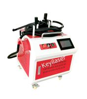 China Mini Handheld CNC 100w 200w Laser Cleaning Machine For Rust Revomal for sale