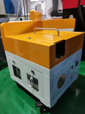 Cina Macchina di pulizia del laser della fibra di acciaio inossidabile di raffreddamento a aria 100W in vendita