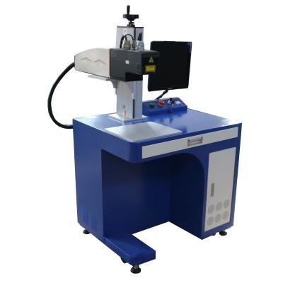China 7000mm/s 50W 3D Curve Surface Focus Fiber Laser Marking Machine for sale
