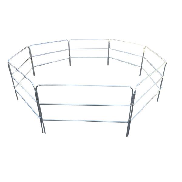 Quality Durable Galvanized Metal Round Pen Fence Panels For Horse Corral Easily for sale