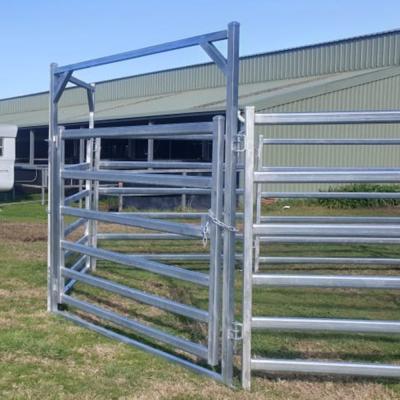 Cina 14 Gauge Acciaio Galvanizzato Pannello per bovini recinzione pacchetto pellicola di plastica in vendita