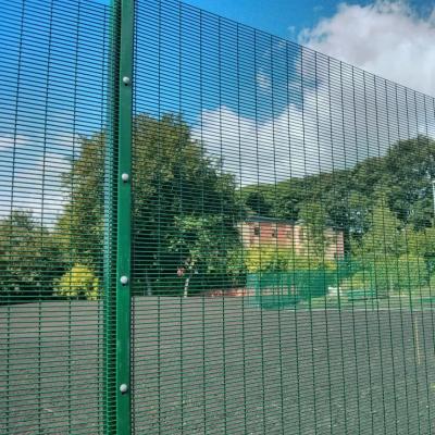 China Anti Climb 358 Security Mesh Fence Featuring Tight Mesh Aperture to Prevent Unauthorized Access and Enhance Site Security for sale