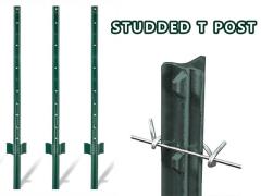 6 Ft 6.5 Ft 8 Ft Metal T Post για φράχτη Καναδάς 10 Ft Studded T Post