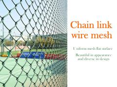 50x50mm 60x60mm Mesh Opening 6ft Chain Link hek voor speeltuinen