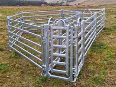 Lange 2,1 m Zware schapen veepanelen Ronde buis Vierkante buis Ovale buis