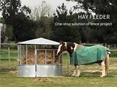Metalen hooivoermachines met een gesneden hooivoermachines voor dierenvoermachines voor runderen, paarden en schapenvoermachines