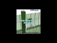 low carbon steel wire highway fence 358 high security fence hot dipped galvanized