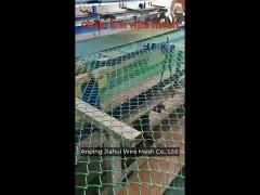 50x50mm 60x60mm mesh opening 6ft chain link fence for children's playgrounds