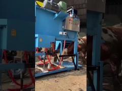 Hoogwaardige mobiele koeienhoof Trimming chute vee Squeeze Crusher vee hanteringsmachine