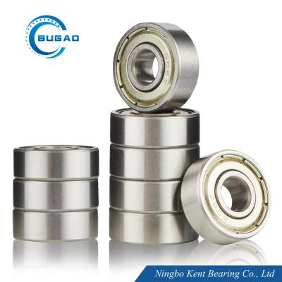 China 606ZZ Skateboards Bearings Ball Bearings 0.23 x OD 0.67 Inch Double Metal Sealed Miniature, Applicable for Skateboards, 3D Printer Inline Skates Roller Skates Long boards Scooters, for sale