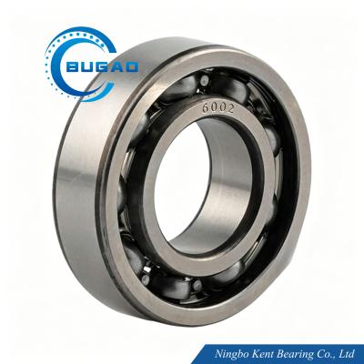 China 6002 OPEN Deep Groove Ball Bearing 15x32x9mm, High Speed Low Friction Unsealed 52100 Steel Bearing for Motor, Industrial Machinery & Precision Equipment for sale