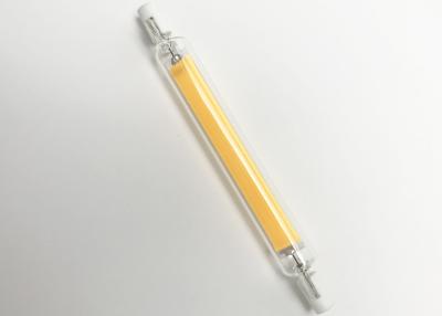 Τελειωμένα διπλάσιο 120m/W 15W 1500LM 2700K δροσίζουν R7s των άσπρων οδηγήσεων σπαδίκων λεπτό