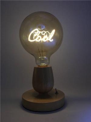 Cina 125mm retro chiaro E27 ambrato Edison Decorative Filament Bulb in vendita