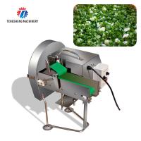 China 0.375KW Vegetable Processing Machine Desktop Leeks Cutter for sale