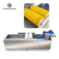 China 250KG Fruit and vegetable automatic roller washing machine Multi-functional vegetable washing machine automatic for sale