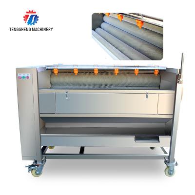 중국 기계 타로토란 박리장비 멀티 기능 편자 모양 헤어 롤러 크리닝 장치를 박리시키는 포테이토 세정 판매용