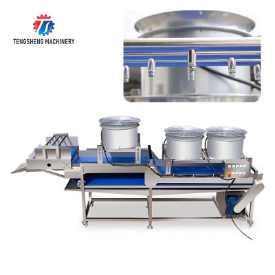 China Stainless Steel Air Drying Machine Bag Drain Air Drying Automatic Vegetables And Fruits Air Drying Machine for sale