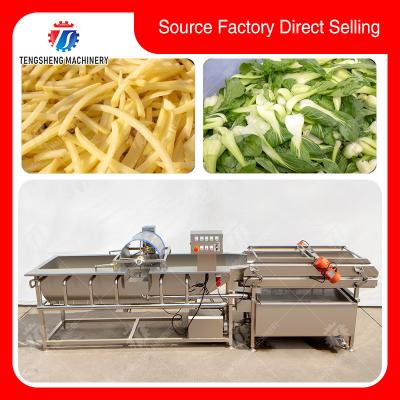 China 1.5KW 220V Vegetable Processing Machine Electric Commercial Fruit And Vegetable Cutter for sale