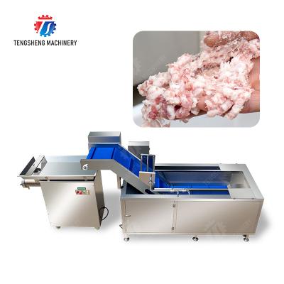 China Meat washing and grinding production line Fruit Beef Pork Chicken Lamb Fish processing production Machine for sale