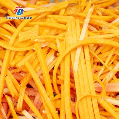 중국 대규모 뿌리채소 절단기 감자 및 둥근 덩이줄기 작물 당근 및 세로 뿌리채소 양파 판매용