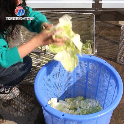 China Onions Greens Lettuce Cao Xin Baby Cabbage Chinese Cabbage Cabbage Spin Dryer Industrial Commercial  Food Dehydrator Dewatering Machine  Centrifugal Dehydration Machine Fruits vegetables dehydrator for sale