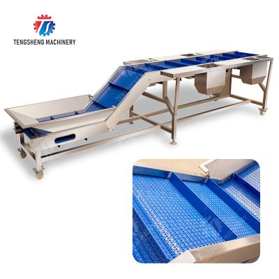 China Hoisting Sorting machine Fruit Orange Vegetable Onions Saiko persimmon horseshoe Apple pineapple Ginger Potato Carrot radish onion okra Shiitake mushrooms Mushrooms Bamboo shoots corn chili kale for sale