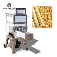 China Industrial Stainless Steel Corn Sheller Equipment , Automatic Sweet Corn Seed Removing Machine for sale