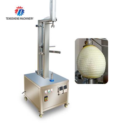 China der Ananaskantalupenschäler-Hersteller 2pcs/Min Commercial direkter einzelner Kopf, welche Ausrüstungsschälmaschine abzieht zu verkaufen