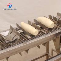 China Automatic Vegetable Radish Corn Taro Cutting Half Machine for sale