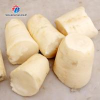 China Automatic Vegetable Radish Corn Taro Cutting Half Machine for sale
