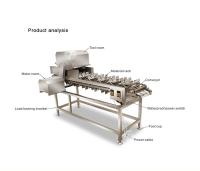 China Automatic Vegetable Radish Corn Taro Cutting Half Machine for sale
