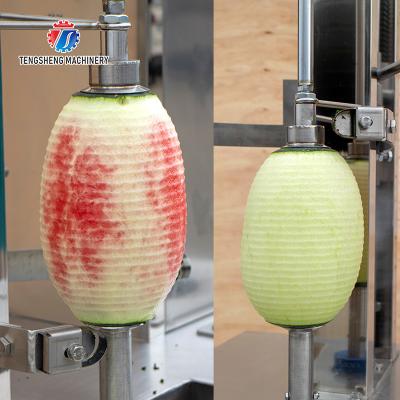 China 0.75KW 380V de papaja van de de waspompoen van de bronfabrikantenschil en het snijden machinepompoen schil en het snijden Te koop