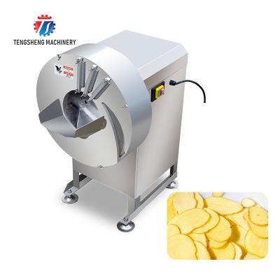 Cina 300KG/H taglierina di verdure commerciale Ginger Potato Garlic Shredder in vendita