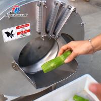 China Cafeteria 0.75KW Vegetable Processing Machine Ginger Slicing Equipment for sale