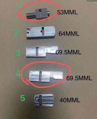 중국 갑피 구획 Sodick EDM 기계 부속 3082521를 위한 ALN AQ AQ400 활주 구획은 죽습니다 판매용