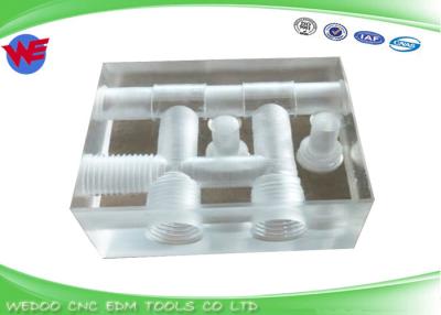 China Sodick 3050651 Aspirator Block Upper / Lower S5026 EDM Spare Parts Pipe 66.5*53.5*30 for sale