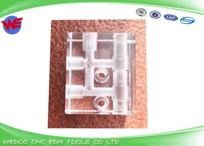 China Sodick 3050651 Aspirator Block Upper / Lower S5026 EDM Spare Parts Pipe 66.5*53.5*30 for sale
