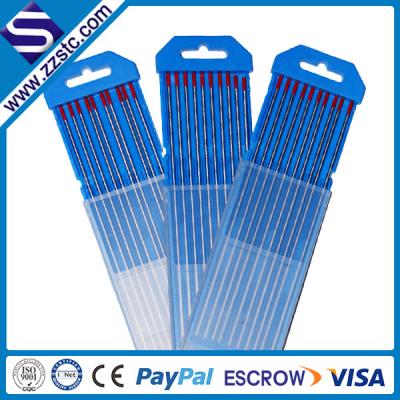Cina Elettrodi rossi del tungsteno per la saldatura di TIG in vendita