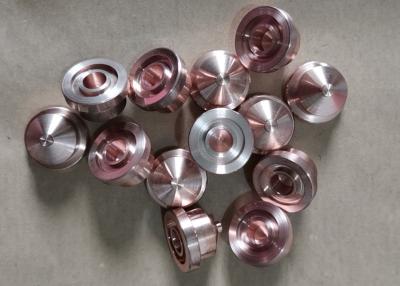Cina Parti della lega del tungsteno del rame di CNC 15.5g/cm3 ASTM B702 per gli elettrodi per saldatura in vendita