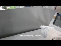 10.2g/cm3 Molybdenum Plate Machined Parts Pure Molybdenum or Molybdenum alloy For Vacuum Furnace